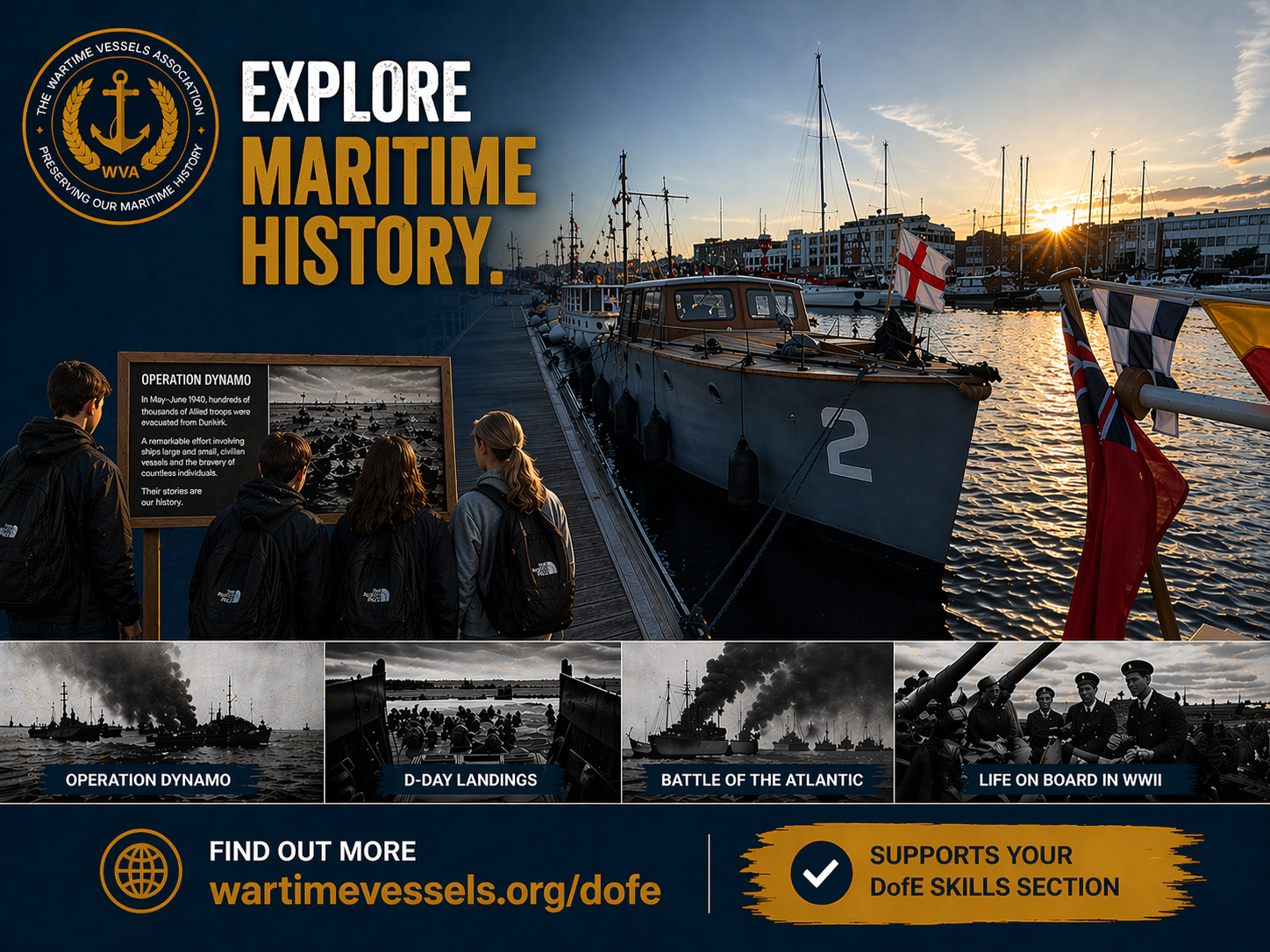 WVA Chronicle — Introduction to the DofE Program · Wartime Vessels ...